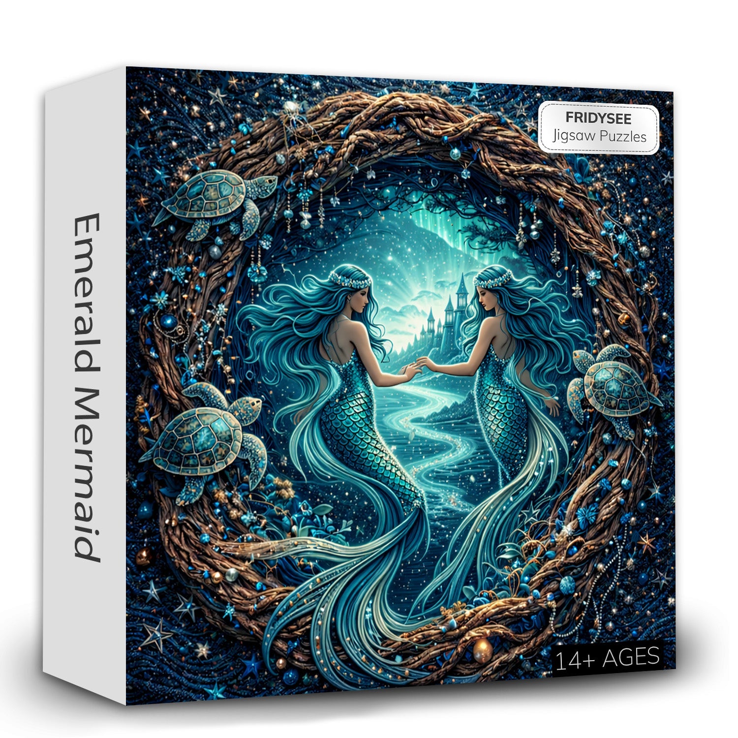 Emerald Mermaid Jigsaw Puzzles GFTOMA9980 – GIFTSPOON