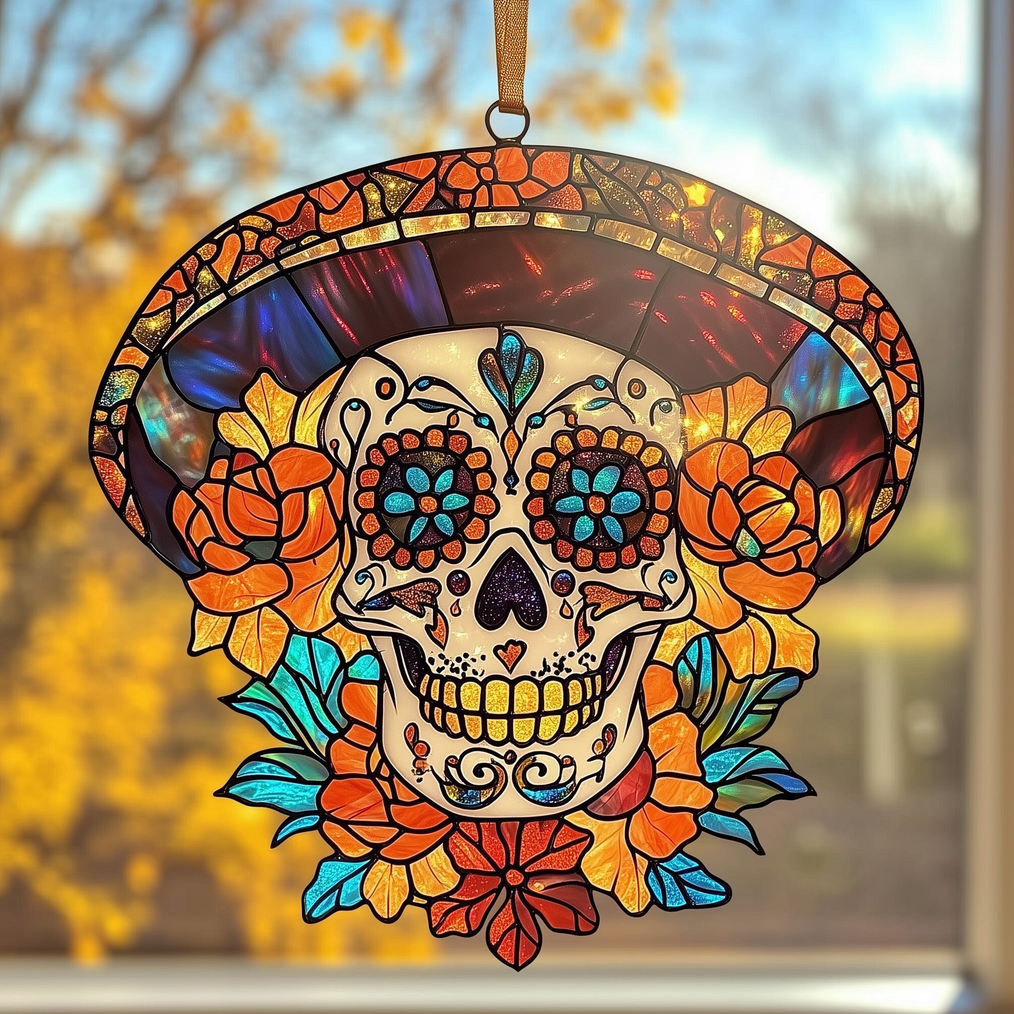 Ethereal Skull Glow Suncatcher GFTOTP4707 – GIFTSPOON